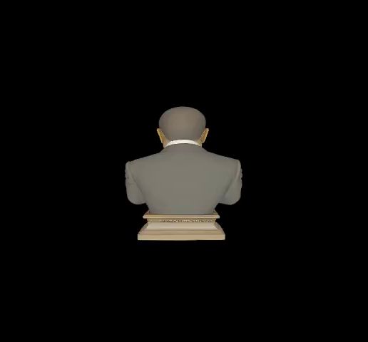 👤 DBX Louis Armstrong Bust Glb Stl for 3D Printer・ STL File for 3D ...