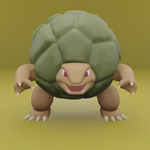 🐉 Pokemon Generation I Ground Type Pack・ STL File for 3D printing・Cults