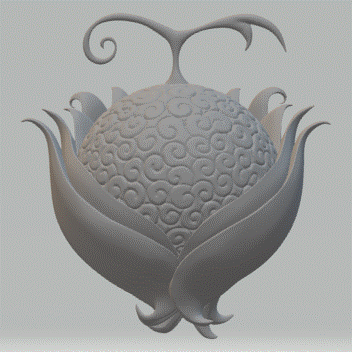 😈 KAGE KAGE NO MI - ONE PIECE DEVIL FRUIT・ STL File for ・Cults