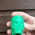💀 Chilly Bill - Chattering Skull- Print in Place・Free STL File for ・Cults