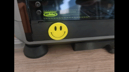 💾 Smiley Creality K1 et K1 Max USB Dust Cap Cover 80's 90's Rave Acid ...