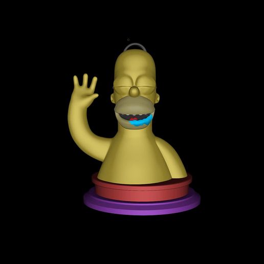 STL file Homero hereje 👾 ・3D printer design to download・Cults