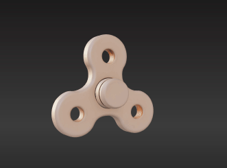 👌 Simple & Stylish Fidget Spinner STL – Fast Print with Rounded Edges ...