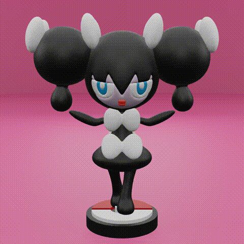 🐉 Pokemon Generation V Psychic Type Pack・ STL File for 3D printing・Cults