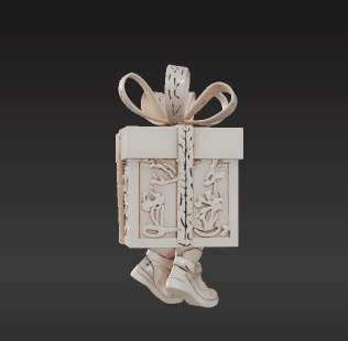 🎁 Decorative Gift Box with Removable Lid – 3MF Printable Model・ STL ...