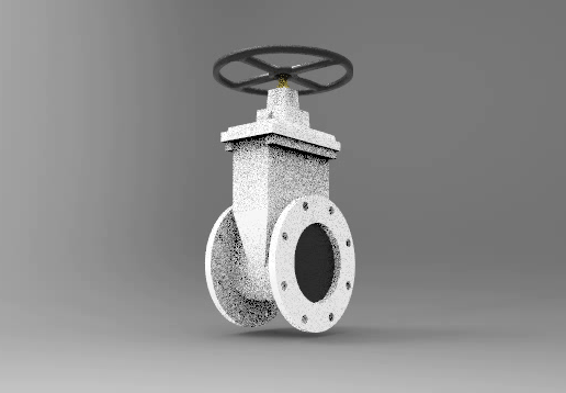 🛥️ Gate Valve A・ STL File for ・Cults