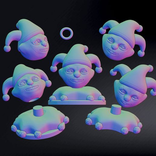 Balatro, Jimbo the Joker Bust / Sculpture 🃏・ STL File for 3D printing・Cults