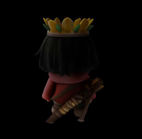 STL file Robin Hood chibi 🎄 ・Model to download and 3D print・Cults