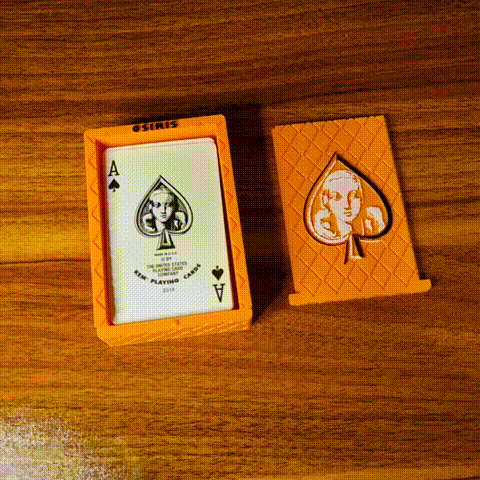STL file playing card box 📦 ・3D printable design to download・Cults