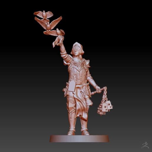 🪖 Stigmatic Nun N2 + ARMOR VER + PRESUPP!・ STL File for 3D printing・Cults