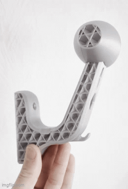 🏍️ Motorcycle helmet holder Wall bracket Helmet holder・ STL File for ・Cults