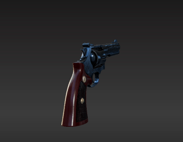 🏹 Ornate Double-Barrel Revolver - Demon Hunter Cosplay Prop・ STL File ...