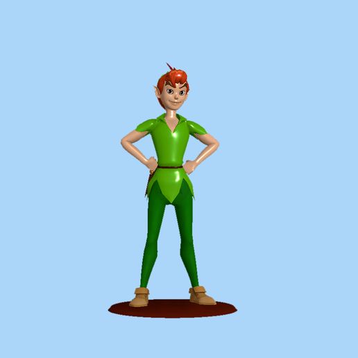 🔔 Peter Pan・ 3D File for 3D printing・Cults