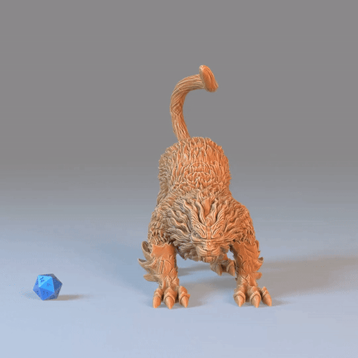 🐅 Draconic Tiger Set / Predator Lion / Dragonborn Beast / Wild Animal ...