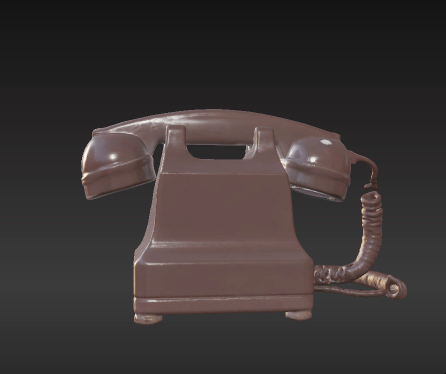 📞 Retro Communication Device 3D Print – High-Detail Dial Phone・ STL ...