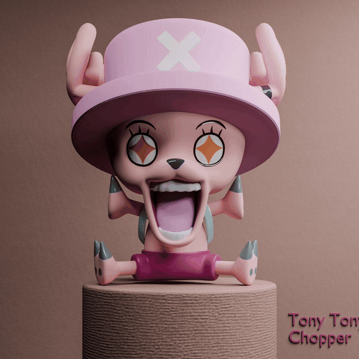 Tony Tony Chopper – Assembled Figure | One Piece 🦌🏴‍☠️・ STL File for 3D ...