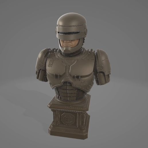 👤 Robocop Bust - Classic Version・ 3D File for 3D printing・Cults