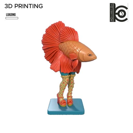 🐠 Betta Fashionista - 3D Model for Printing・ STL File for 3D printing・Cults
