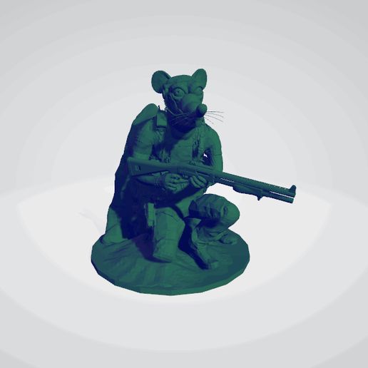 🐀 RAT PACK ( CHEEZY) REYES SKIN - CALL OF DUTY MW2・ STL File for ・Cults