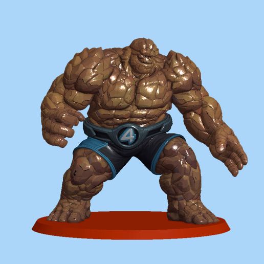 🧙‍♀️ THE THING MARVEL RIVALS・ 3D File for 3D printing・Cults