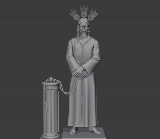 🗿 Sculpture of Jesus Christ - Our Father of Humility and Patience ...
