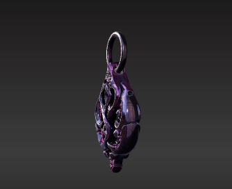 🤴 Mark of the Prince of Pleasure Keychain - Symbol of Excess Emblem ...