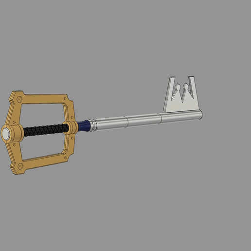 🗡️ Yet Another Keyblade・Free STL File for ・Cults