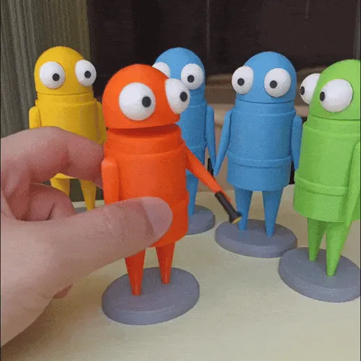 🤖 ROBÔS R.E.P.O V2・Arquivo 3D para Impressão 3D・Cults