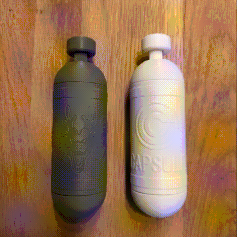 🐉 Capsule Corp. XL Dragon Ball Capsules・ STL File for 3D printing・Cults