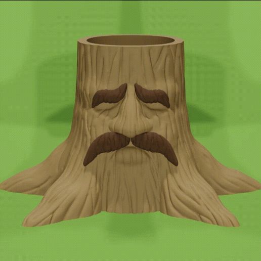 🌳 Deku Tree Pot / Penholder・ STL File for 3D printing・Cults