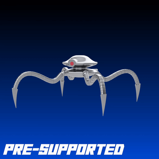 🤖 Robot Spider (Pose 1) - 28mm/32mm Miniature・ 3D File for 3D printing ...