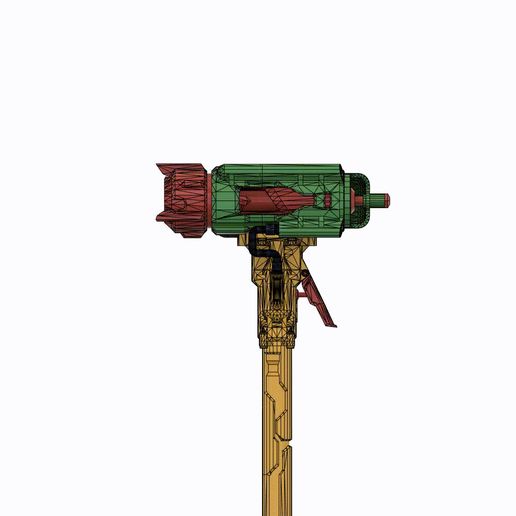 STL file Valorant Cryostasis Impact Drill ( Fully Mountable & Manual ...
