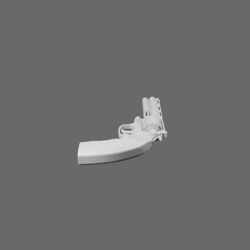 🔫 Revolver Gun – 3D Printable Classic Handgun Model・ STL File for 3D ...