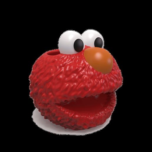 STL file Elmo Sesame Street Pencil Holder STL 3MF ️ (3MF)・3D print ...
