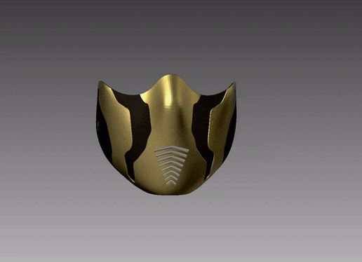 🎭 Cosplay Mask・Free STL File for 3D printing・Cults