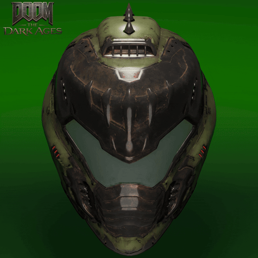 🪖 Slayer Helmet - Doom The Dark Ages - Cosplay・ 3D File for 3D printing ...