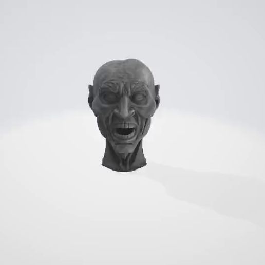 👤 Horror Maniac Bust・ STL File for 3D printing・Cults