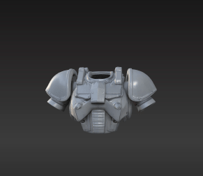 👽 BattleTech-Style Mech Torso STL – Armored Cockpit and Vents・ STL File ...