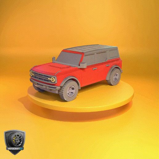 🚗 Awesome Bronco Off-Roader! - Printable 3d model - STL files ...