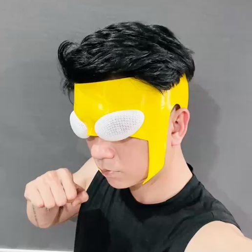 💇 Máscara Invencible (Sin Pelo) - Halloween Comics Cosplay・Archivo 3D ...