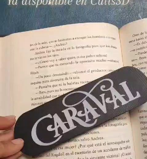 STL file Caraval bookmark - marcapaginas 🔖 ・3D printer design to ...