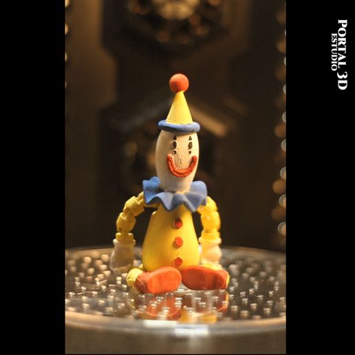 🤡 kaufmo the clown // / PRINT-IN-PLACE WITHOUT SUPPORT・ STL File for ・Cults