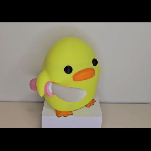 🐉 Patito con cuchillo hucha・ STL File for 3D printing・Cults