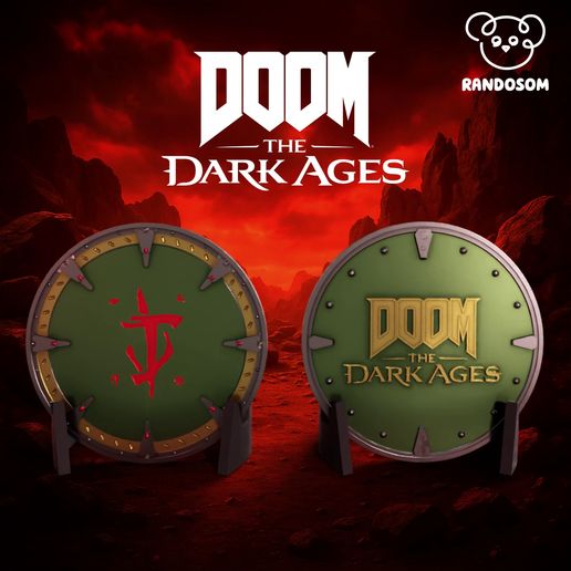🪙 Doom The Dark Ages - Coin・ STL File for 3D printing・Cults