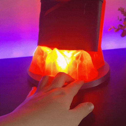 🔮 The Crystal Lamp & Holder・ 3D File for 3D printing・Cults