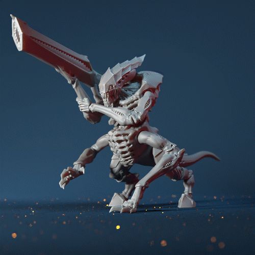 ⚔️ Xeno warriors・ 3D File for 3D printing・Cults