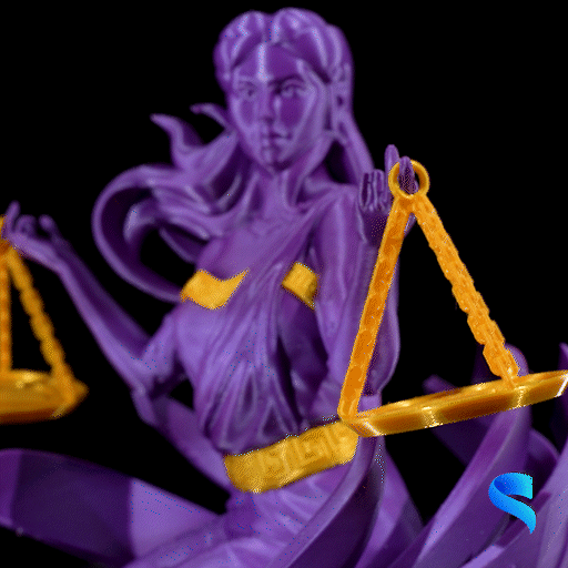 Archivo 3D Libra ♎ ・Objeto imprimible en 3D para descargar・Cults