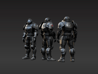 🪖 Dystopian Mega-Corp Trooper - Full Wearable Armor Set for Cosplay ...