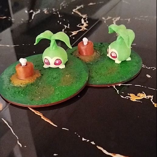 TANEMON + MEAT🍖 /DIGIMON・ STL File for 3D printing・Cults