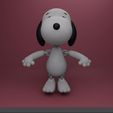 👽 Snoopy Flexible・ STL File for ・Cults